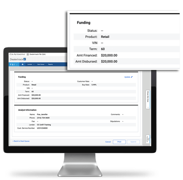 Dealertrack: Lender - Credit Connection