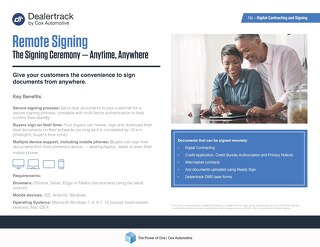 New Remote Signing User Guide